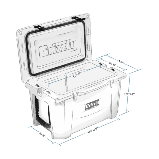 Grizzly Cooler Sizes, Capacity, and Dimensions – Grizzly Coolers