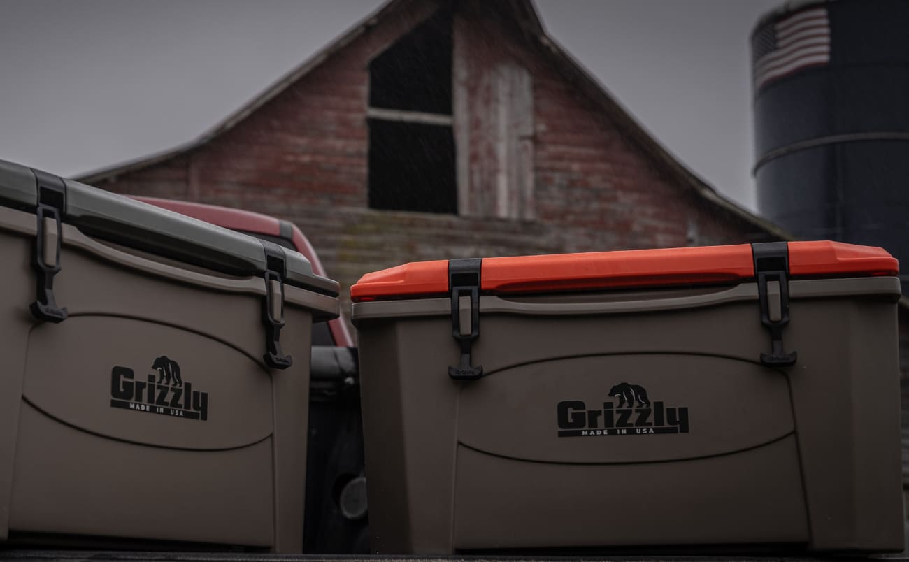 Whitetail & Orange – Grizzly Coolers