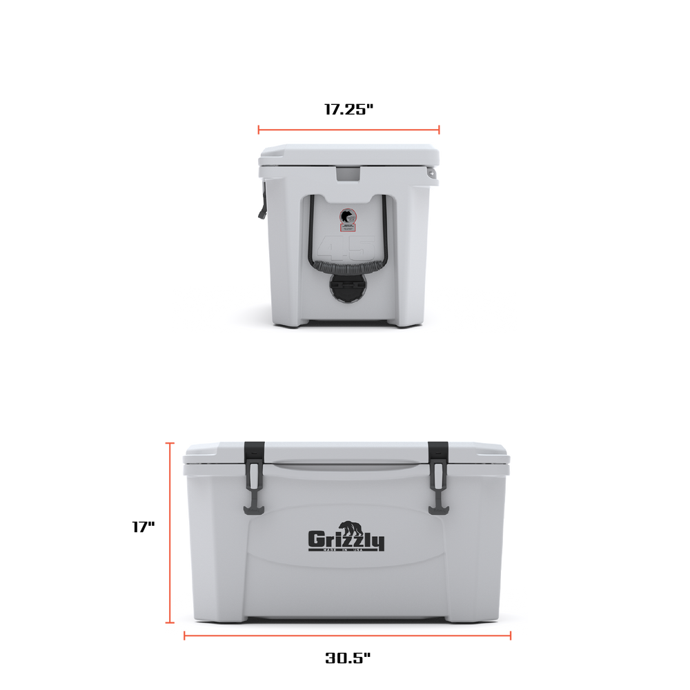 GOD, GUNS, GIRLY THINGS - Grizzly 45 Red – Grizzly Coolers