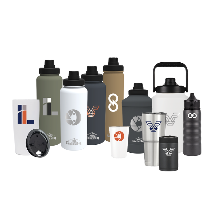 Personalized gifts, branded water bottles, custom coolers – Grizzly Coolers